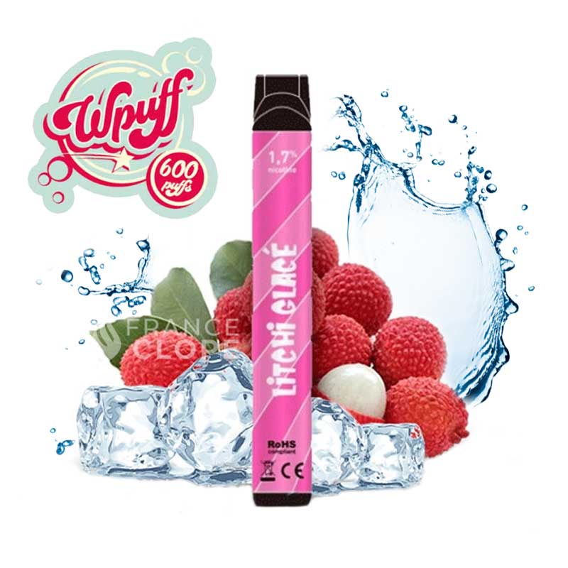 Cigarette Jetable Puff Liquideo Goût Litchi Glacé | France Clope