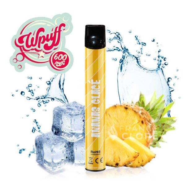 Wpuff Liquideo au Goût Ananas Glacé | 2025