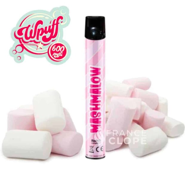 Puff pas cher Mashmallow Liquideo | France Clope