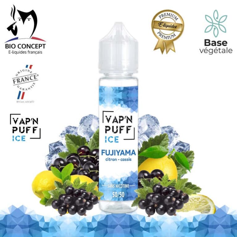 E-liquide Fujiyama | Vap'n Puff Ice | France Clope